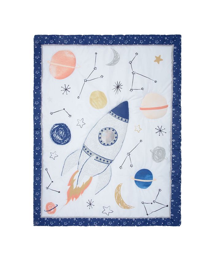 Trend Lab Cosmic Rocket Crib Bedding, Set of 4 - Macy's