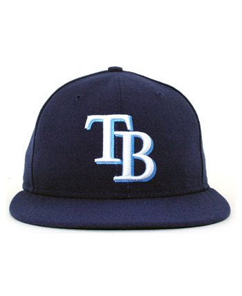 New Era Tampa Bay Rays MLB Authentic Collection 59FIFTY Fitted Cap - Macy's