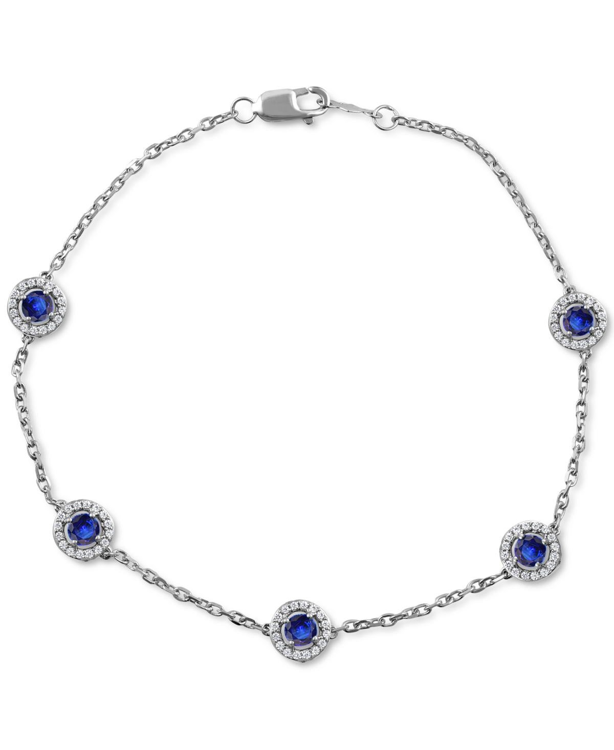 Click here for Sapphire (7/8 ct. t.w.) & Diamond (1/4 ct. t.w.) H... prices