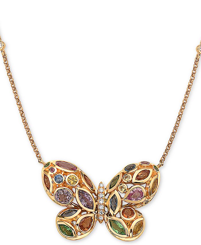 EFFY Collection EFFY® Multi-Sapphire (2-3/8 ct. t.w.) & Diamond (1/20 ...