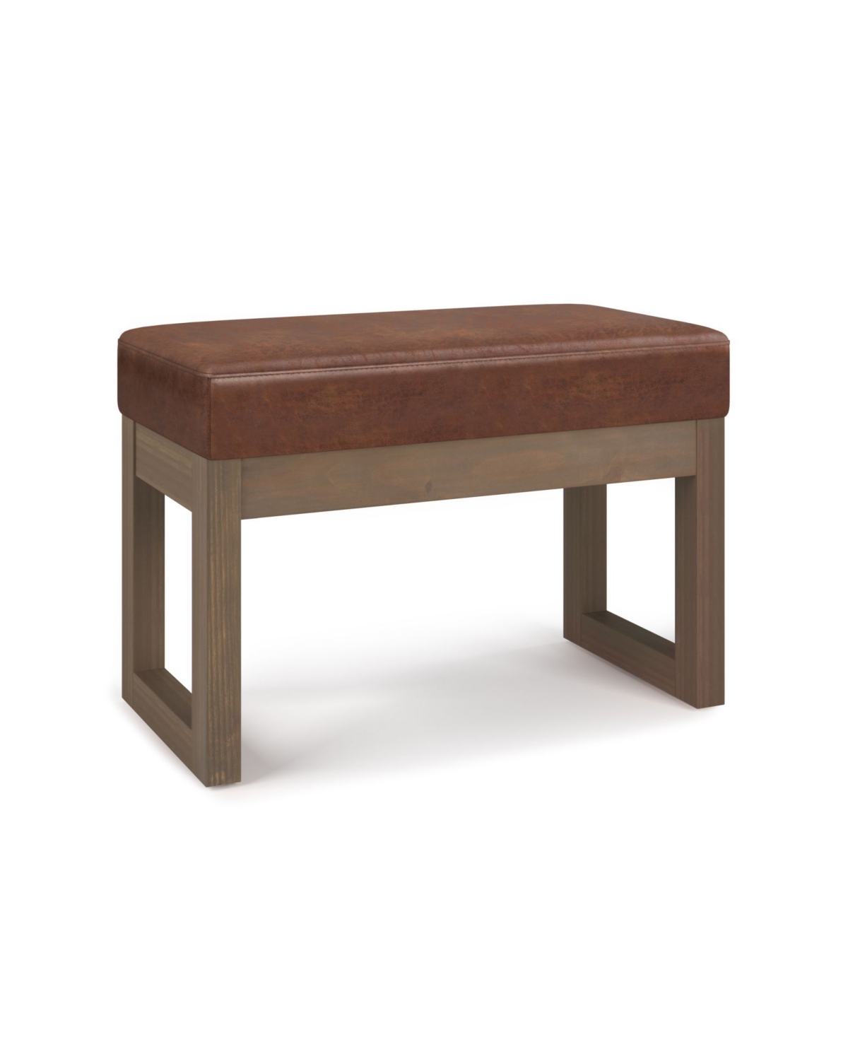 Click here for Milltown Contemporary Rectangle Footstool Ottoman... prices