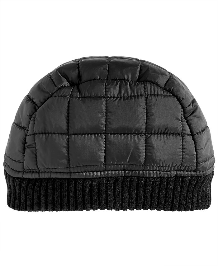 Alfani Men's Quilted Puffer Beanie, Created for Macy's & Reviews - Hats ...