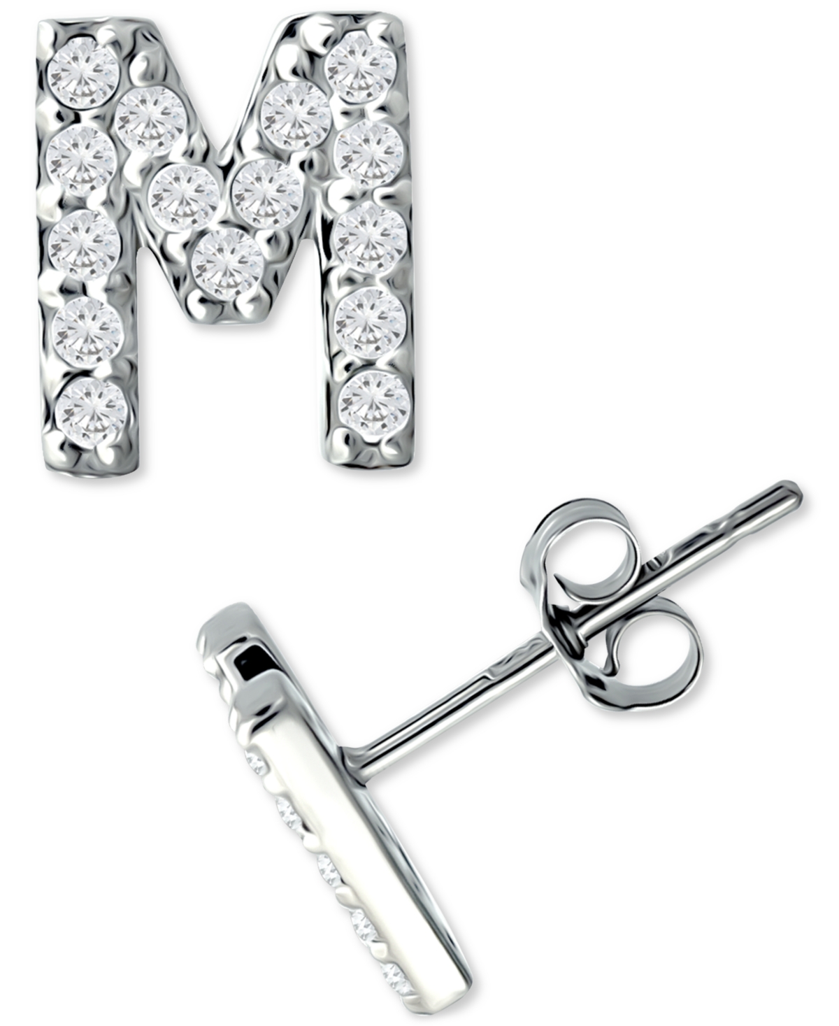 Click here for Giani Bernini Cubic Zirconia Initial Stud Earrings... prices