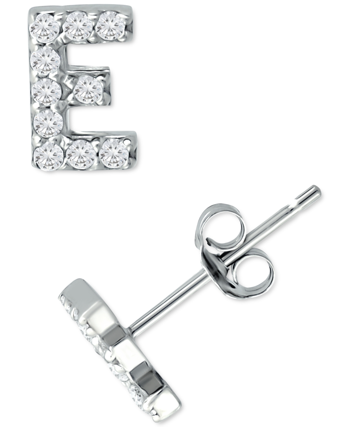 Click here for Giani Bernini Cubic Zirconia Initial Stud Earrings... prices