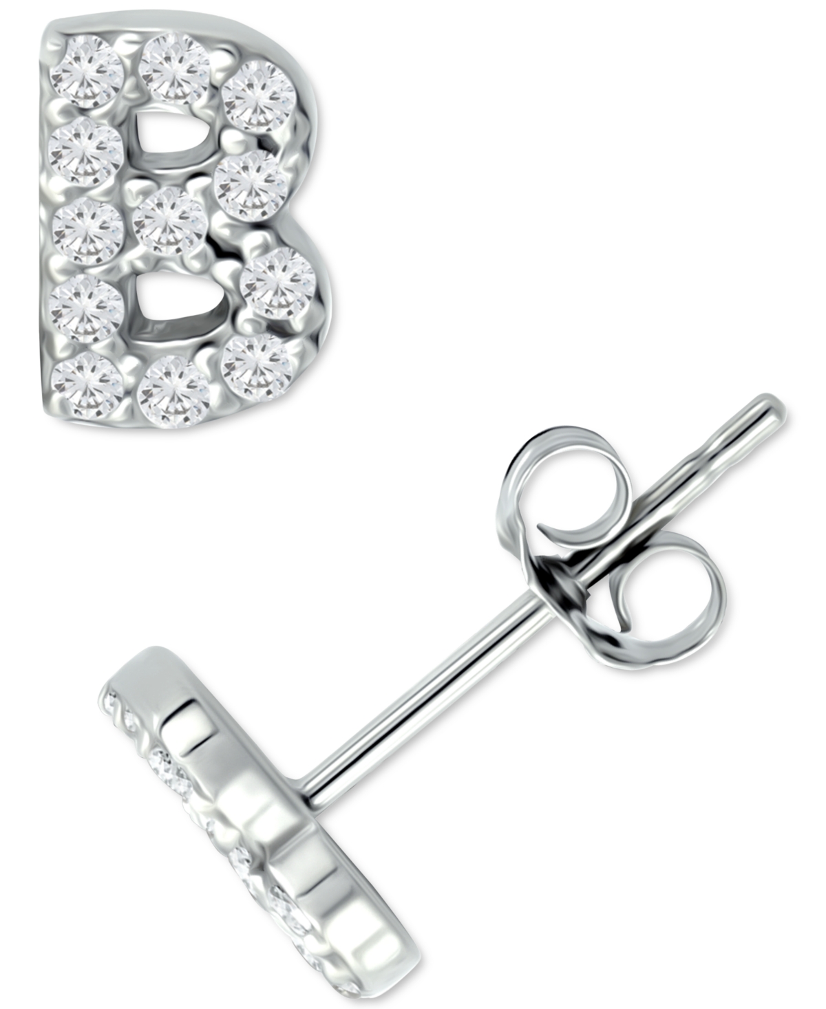 Click here for Giani Bernini Cubic Zirconia Initial Stud Earrings... prices