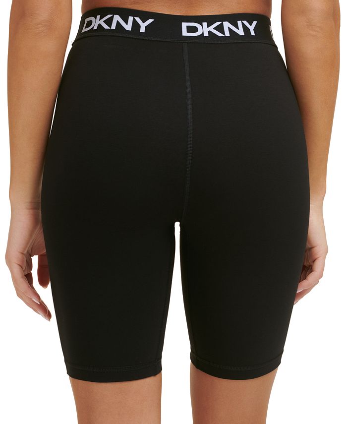 DKNY Women's Logo Bike Shorts - Macy's