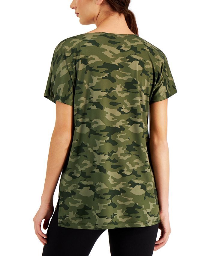Id Ideology Camo Lightweight Techy T Shirt Created For Macys Macys