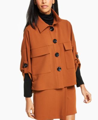 Bar III Roll-Tab Jacket, Created for Macy's - Macy's