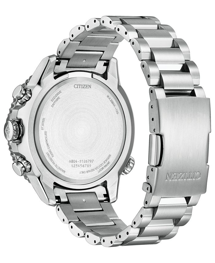 Citizen Men's Chronograph Promaster Navihawk Stainless Steel Bracelet ...