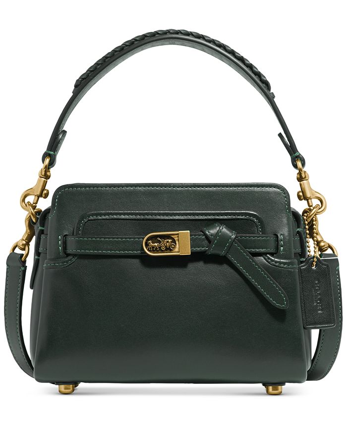 COACH Tate 18 Leather Crossbody - Macy's