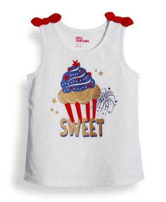 Little Girls Sweet Graphic Tank Top - Macy's