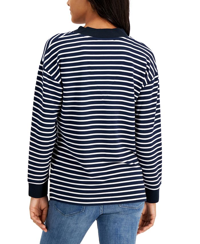 Tommy Hilfiger Striped Top - Macy's