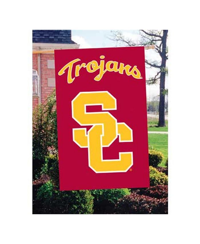 Party Animal USC Trojans Applique House Flag - Macy's