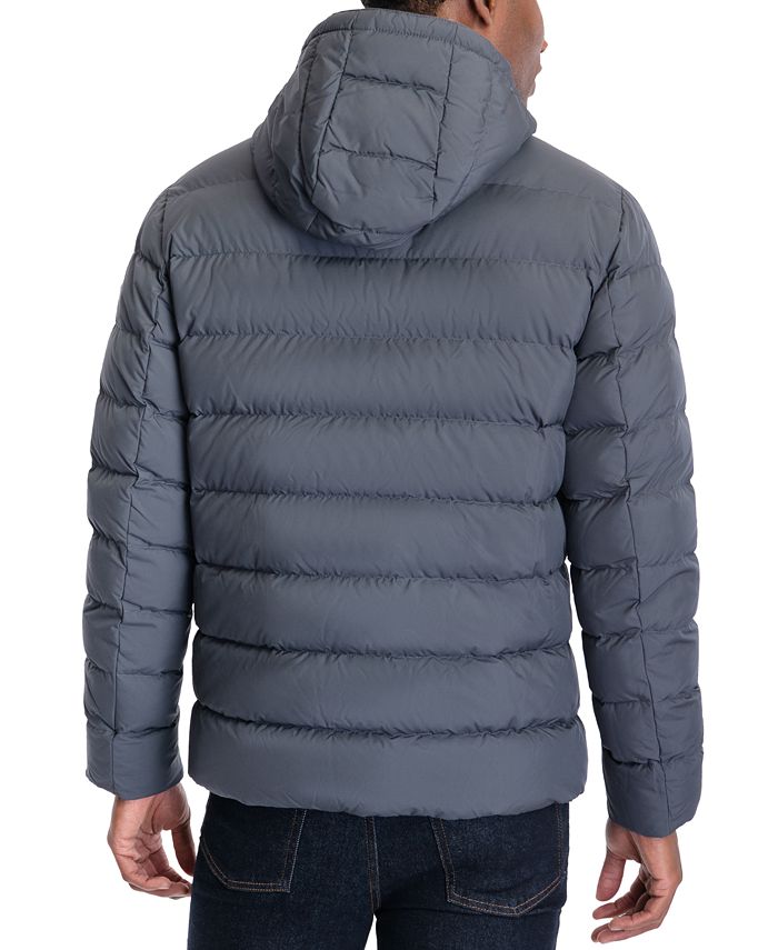 Michael Kors Men's Hooded Puffer Jacket, Created For Macy's - Macy's
