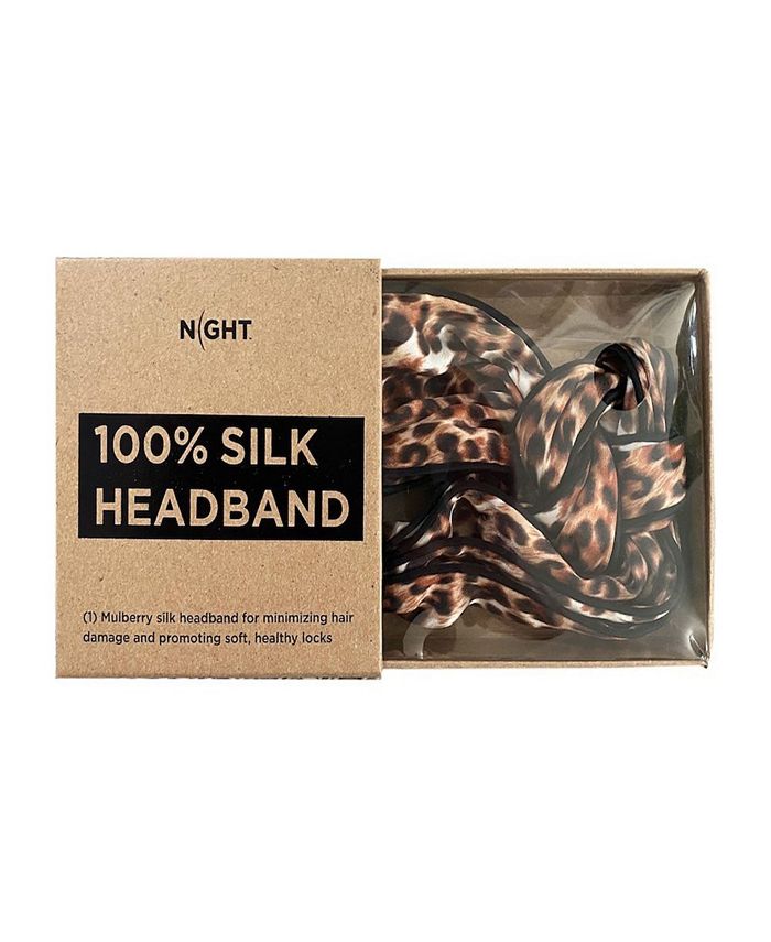 NIGHT Women's Silk Headband - Macy's