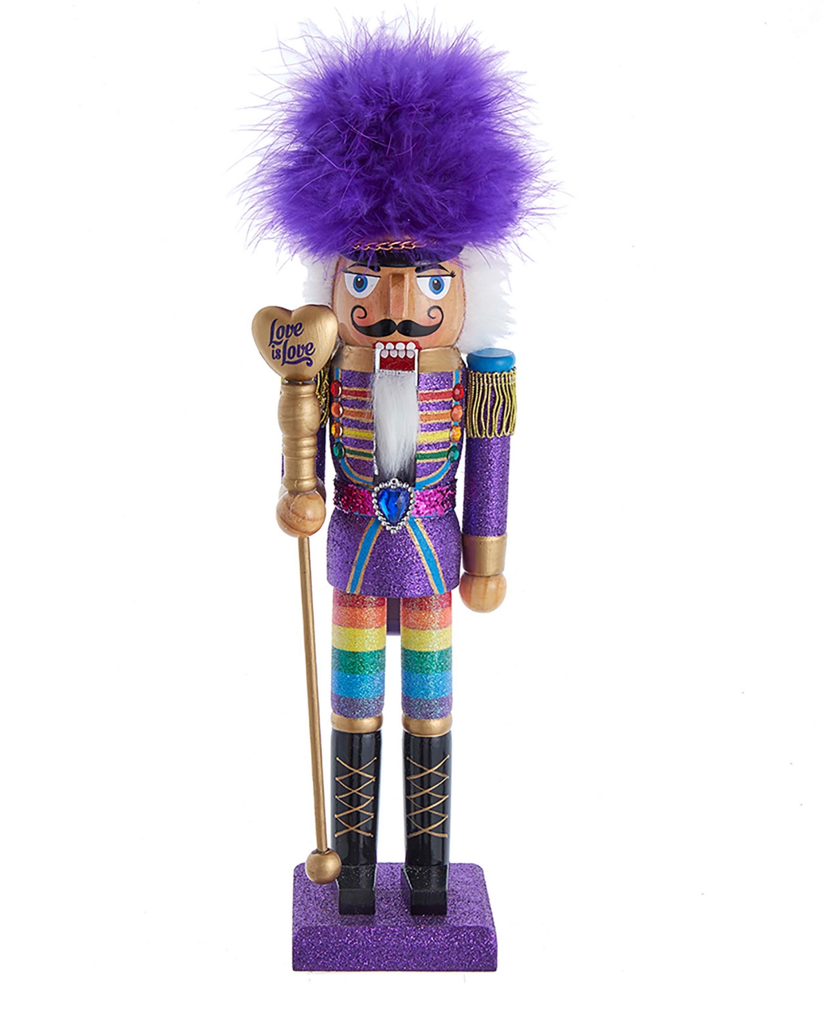 Click here for Kurt Adler Pride Nutcracker - Multi prices