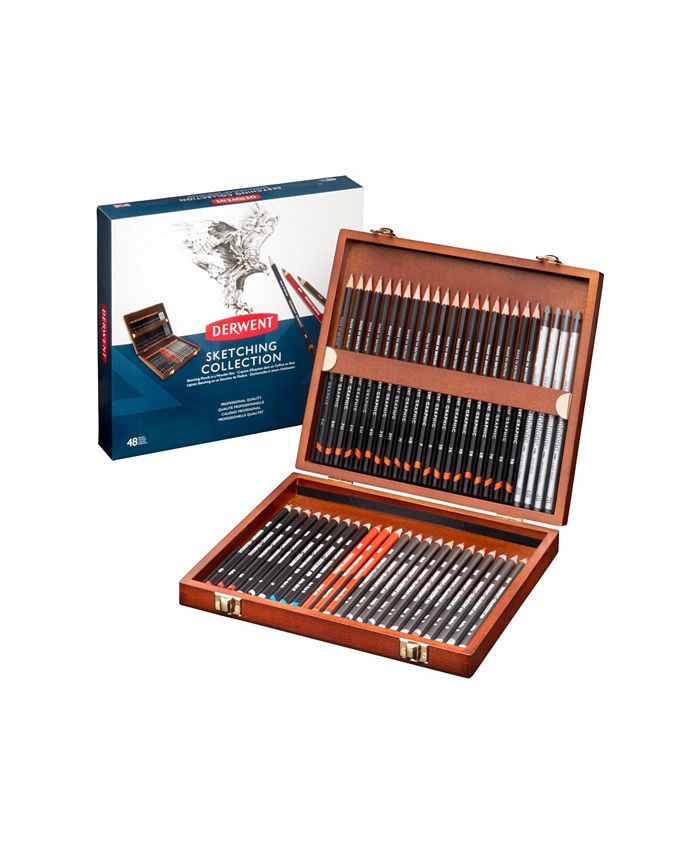 Derwent Sketching Collection Set, 48 Pieces - Macy's