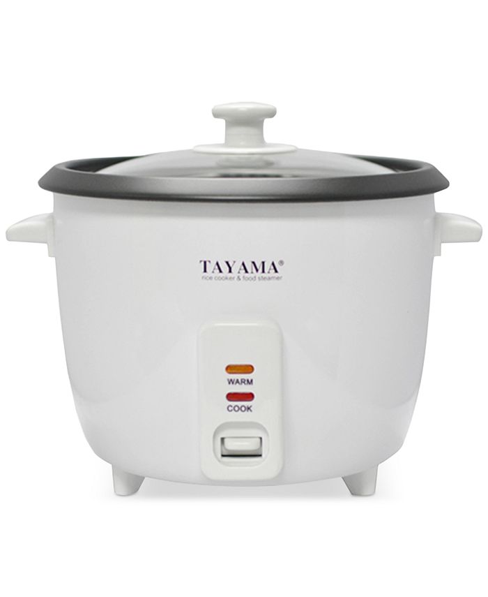 Tayama RC-3 Rice Cooker with Steam Tray 3 Cup - Macy's