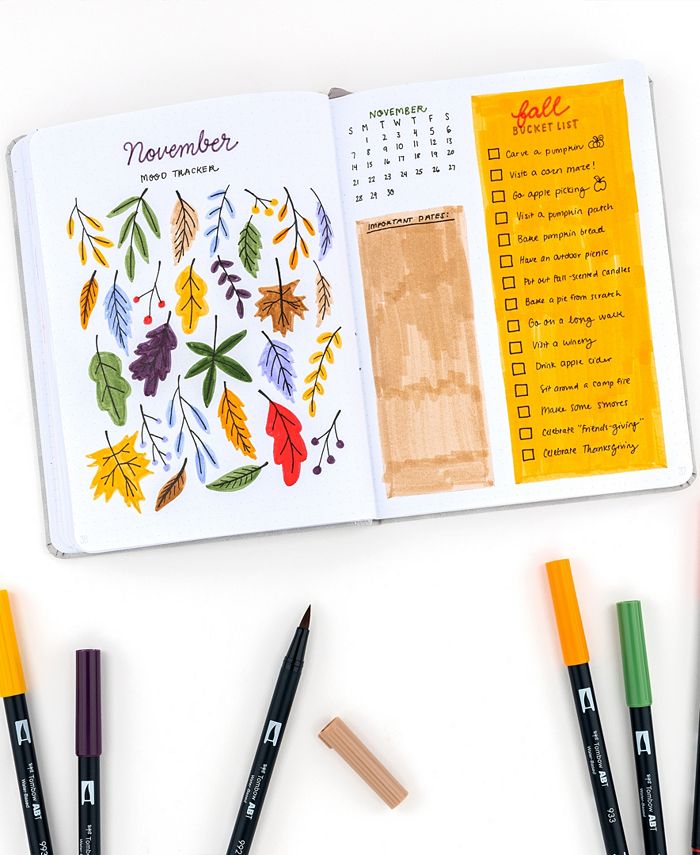 Tombow Dual Brush Pen Art Markers, Secondary, 10-Pack - Macy's