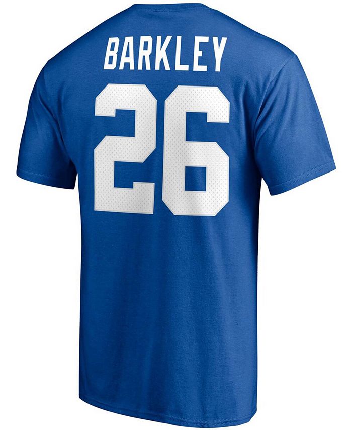 Fanatics Men's Saquon Barkley Royal New York Giants Player Icon Name ...