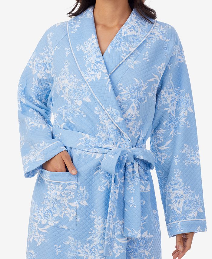 Eileen West Quilted Ballet Wrap Robe - Macy's