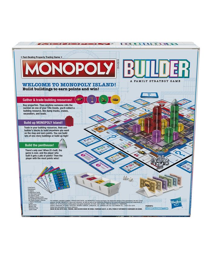 Monopoly Builder Game - Macy's