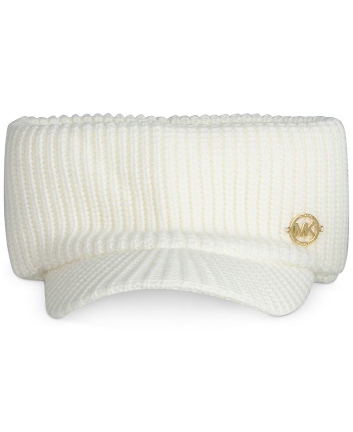 Michael Kors Rib Knit Visor - Macy's