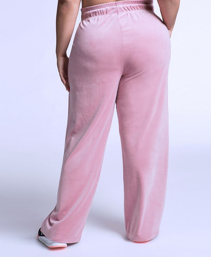 Juicy Couture Plus Size Wide Leg Sweatpants & Reviews - Trendy Plus ...