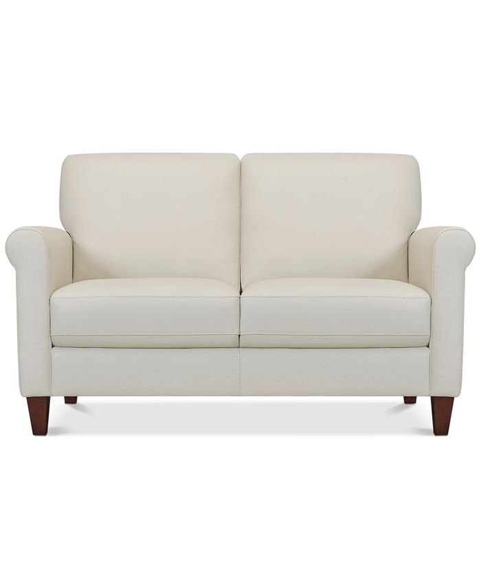 Furniture CLOSEOUT! Kared Leather Sofa Collection, Created for Macy's ...