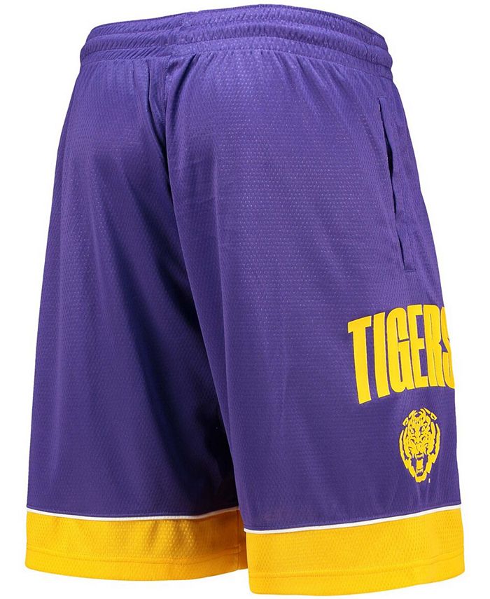 Nike Men's LSU Tigers Fast Break Shorts - Macy's