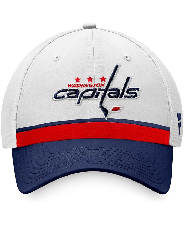 Fanatics Men's White/Navy Washington Capitals 2021 NHL Draft Authentic ...