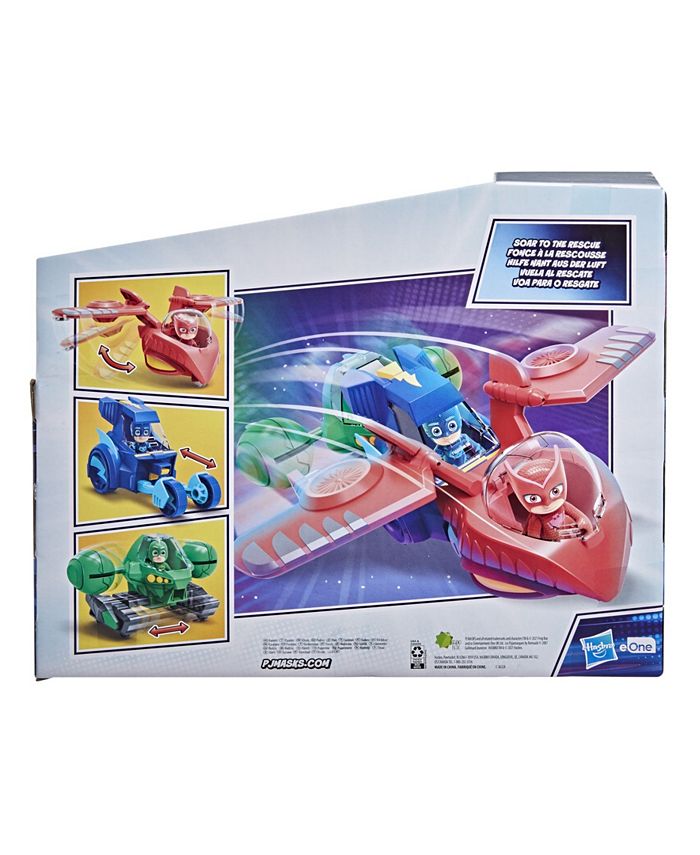 PJ Masks 3-in-1 Combiner Jet, Set of 6 - Macy's