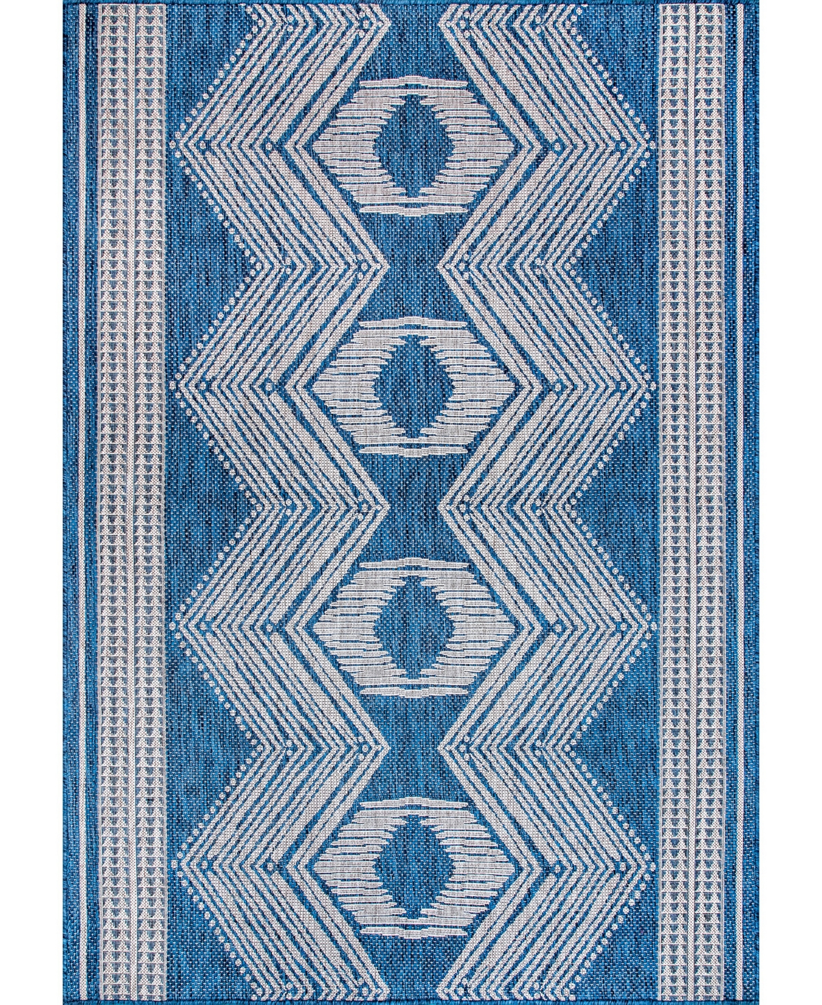 Click here for nuLoom Cabana GBCB01C 8 x 10 Outdoor Area Rug - Bl... prices