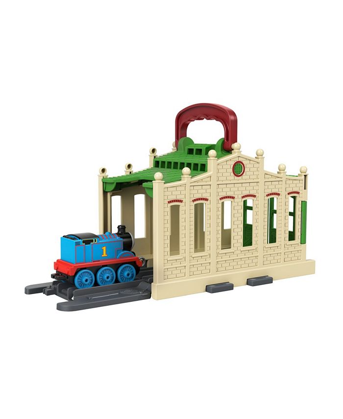Thomas the Train Build Your Own Tidmouth Shed with Engine Playset - Macy's