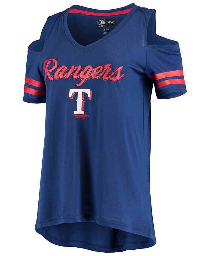 G-III 4Her by Carl Banks Women's Royal Texas Rangers Extra Inning Cold ...
