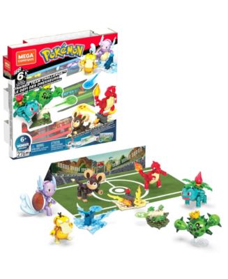 Mega Construx 6 Piece Pokemon Trainer Team Challenge Buildable Figures ...