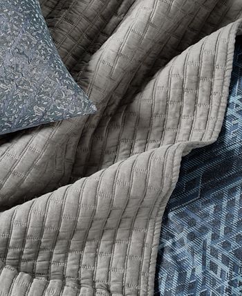 Hotel Collection CLOSEOUT! Composite Quilted Coverlet, King, Created ...