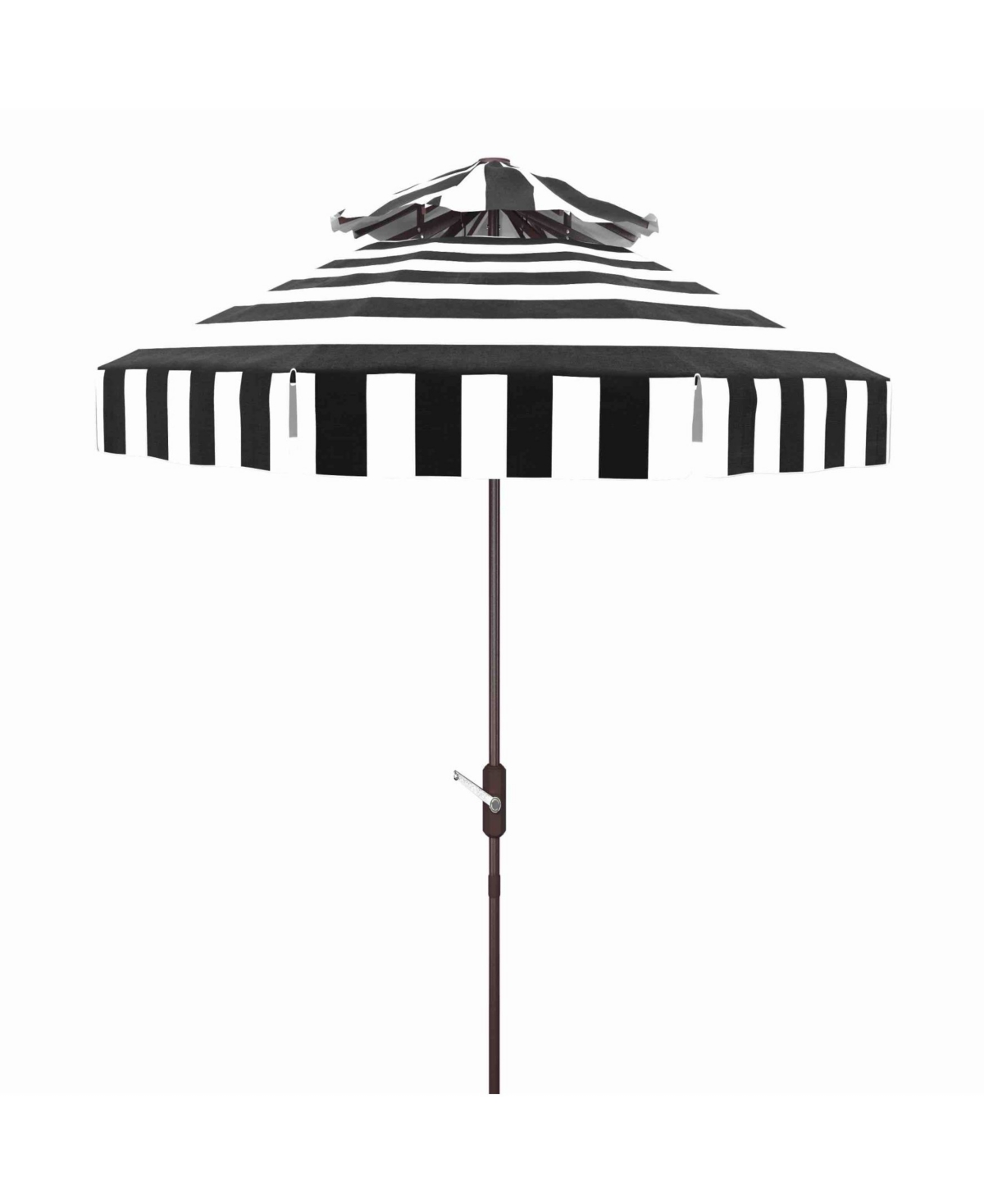 Click here for Elsa 9 Fashion Umbrella - Black  White prices