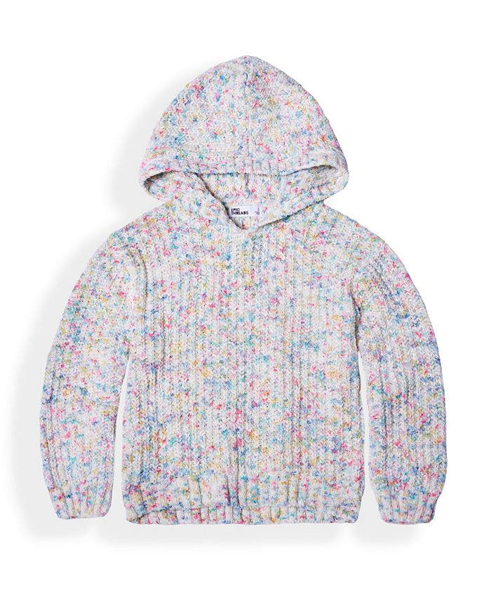 Epic Threads Little Girls Hooded Pullover Sweater - Macy's