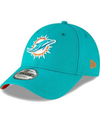 Men's Aqua Miami Dolphins 9FORTY The League Adjustable Hat - Macy's