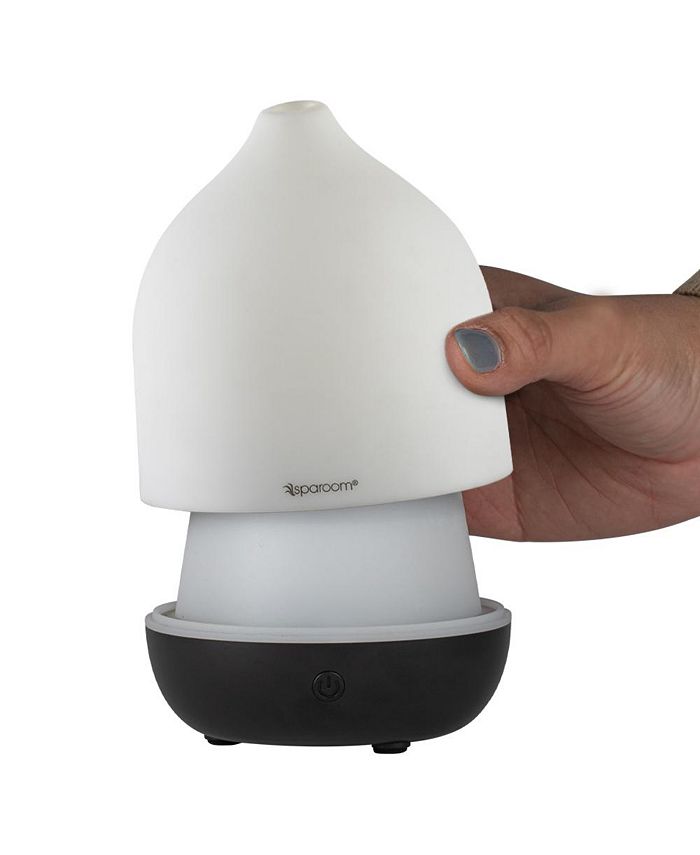 SpaRoom Pixie Black Ultrasonic Essential Oil Aromatherapy Diffuser - Macy's