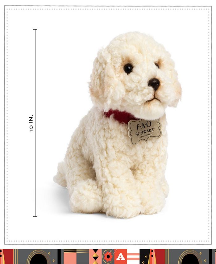 FAO Schwarz Labradoodle Puppy Dog Plush Toy, Created for Macy's - Macy's