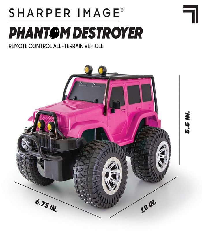 Sharper Image Remote Control All-Terrain Phantom Destroyer Toy Car, Set ...