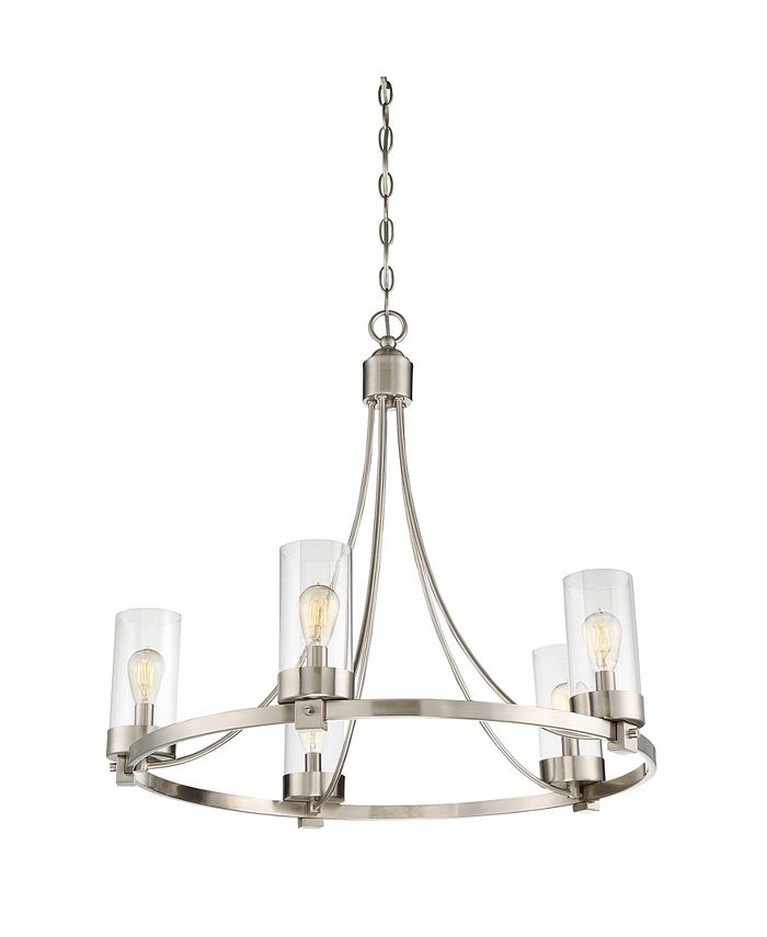 Meridian Lighting Round 5-Light Chandelier - Macy's