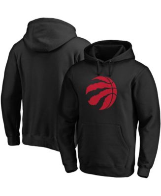 Men's Black Toronto Raptors Primary Team Logo Pullover Hoodie - Macy's