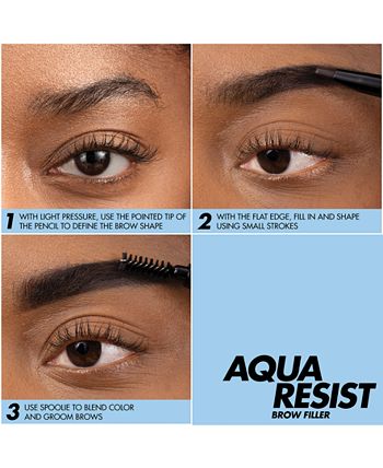 Make Up For Ever Aqua Resist Brow Filler Waterproof Eyebrow Pencil ...