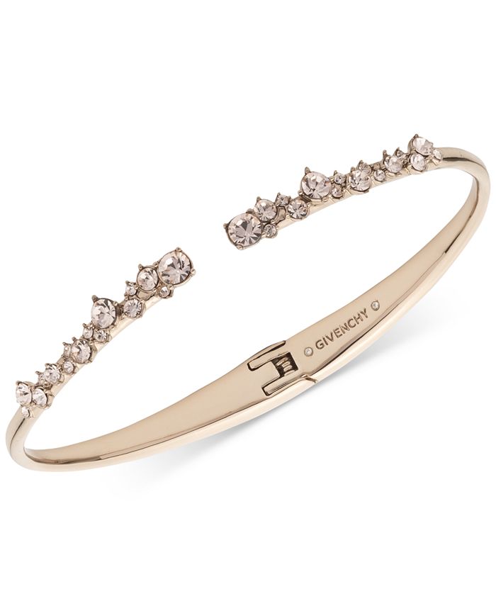 Givenchy Crystal Hinge Cuff Bracelet - Macy's