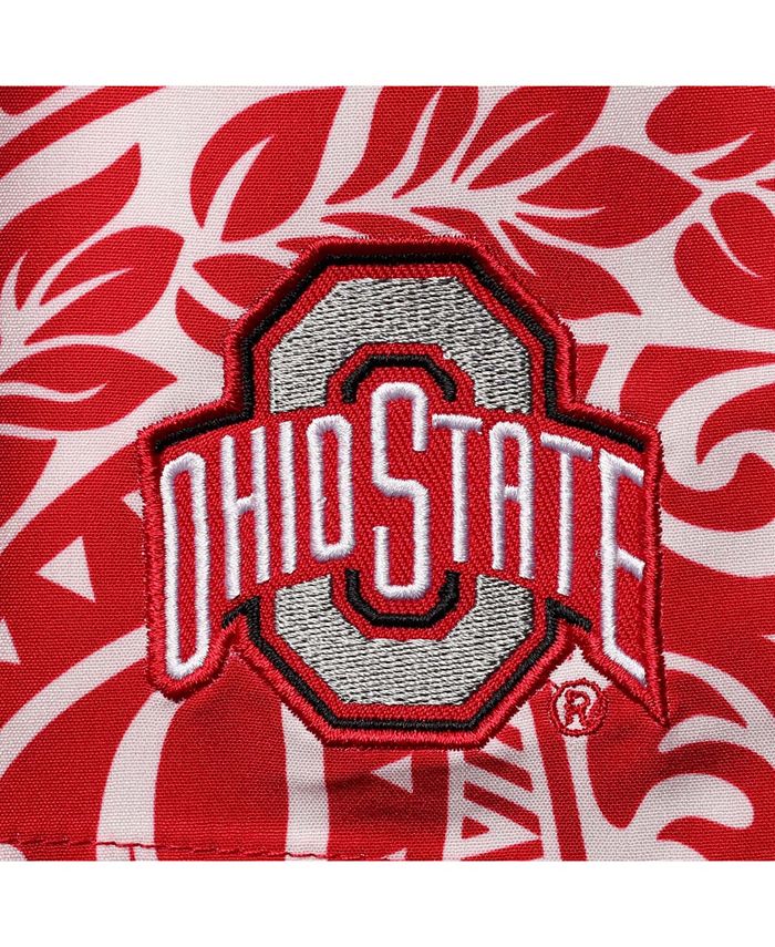 Colosseum Men's Scarlet Ohio State Buckeyes Biff Swim Shorts - Macy's