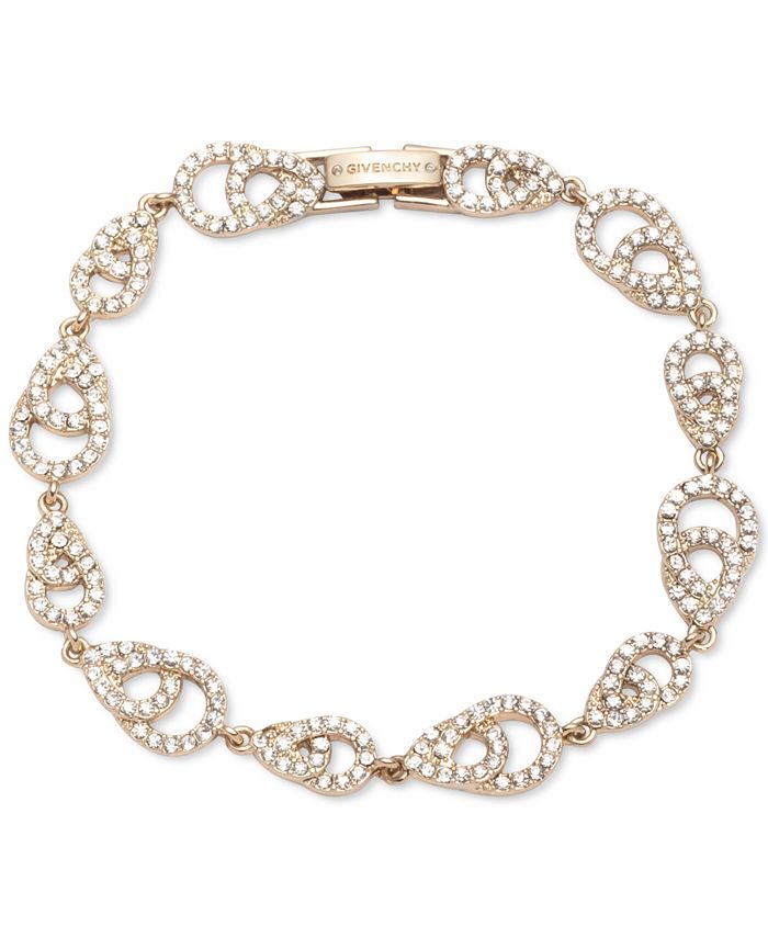 Givenchy Pavé Link Flex Bracelet - Macy's