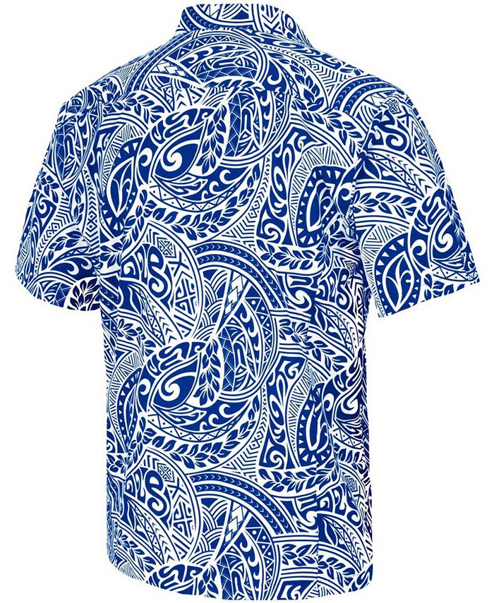 Colosseum Men's Royal Florida Gators Make Like A Tree Camp Button-Up ...